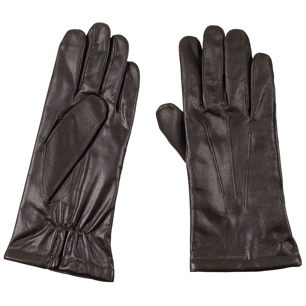 Czechoslovakian Wool Lined Officer Leather Gloves – Top Rank Vintage