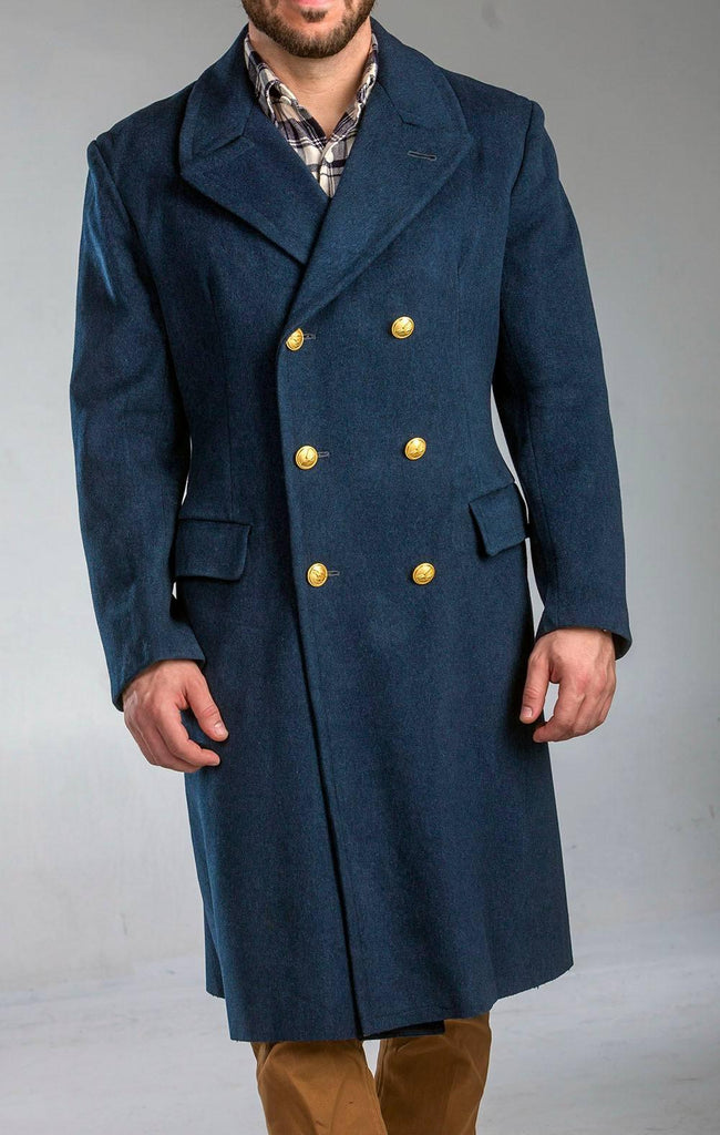 Aeronautica Militare Officer's Wool Blue Overcoat – Italian Style – Top ...